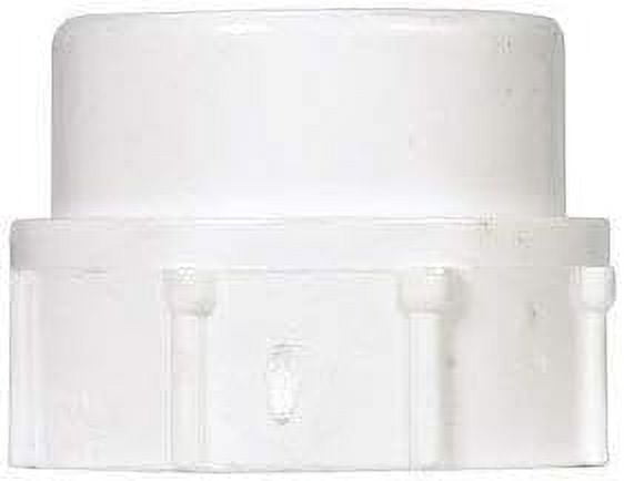 Charlotte Pipe Clean-Out Adapter Pvc Dwv Spigot X Fpt 1-1/2 " Schedule ...