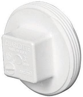 Charlotte Pipe Cleanout Plug Pvc Dwv 4 " Plastic - Walmart.com
