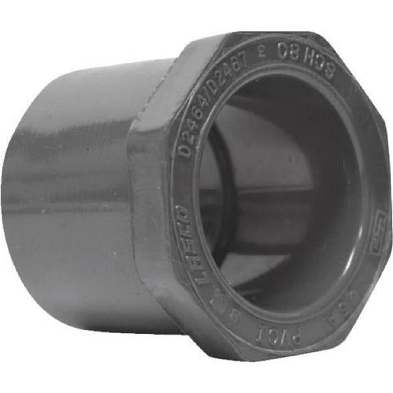 Charlotte Pipe & Found PVC 08107 1600 Reducer Bushing Grey 1" X 3/4 ...