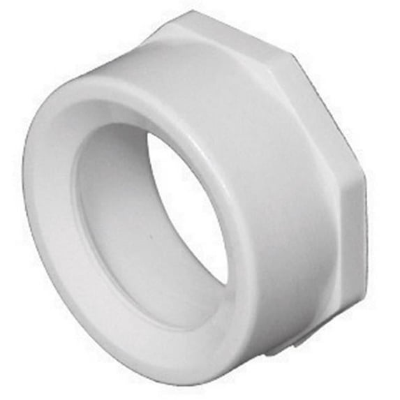 Charlotte Pipe & Found PVC001071000HA Pvc/Dwv Flush Bushing 2" X 1-1/2 ...
