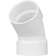Charlotte Pipe & Found PVC003211200HA Pvc/Dwv 45 Degree Elbow 3 ...