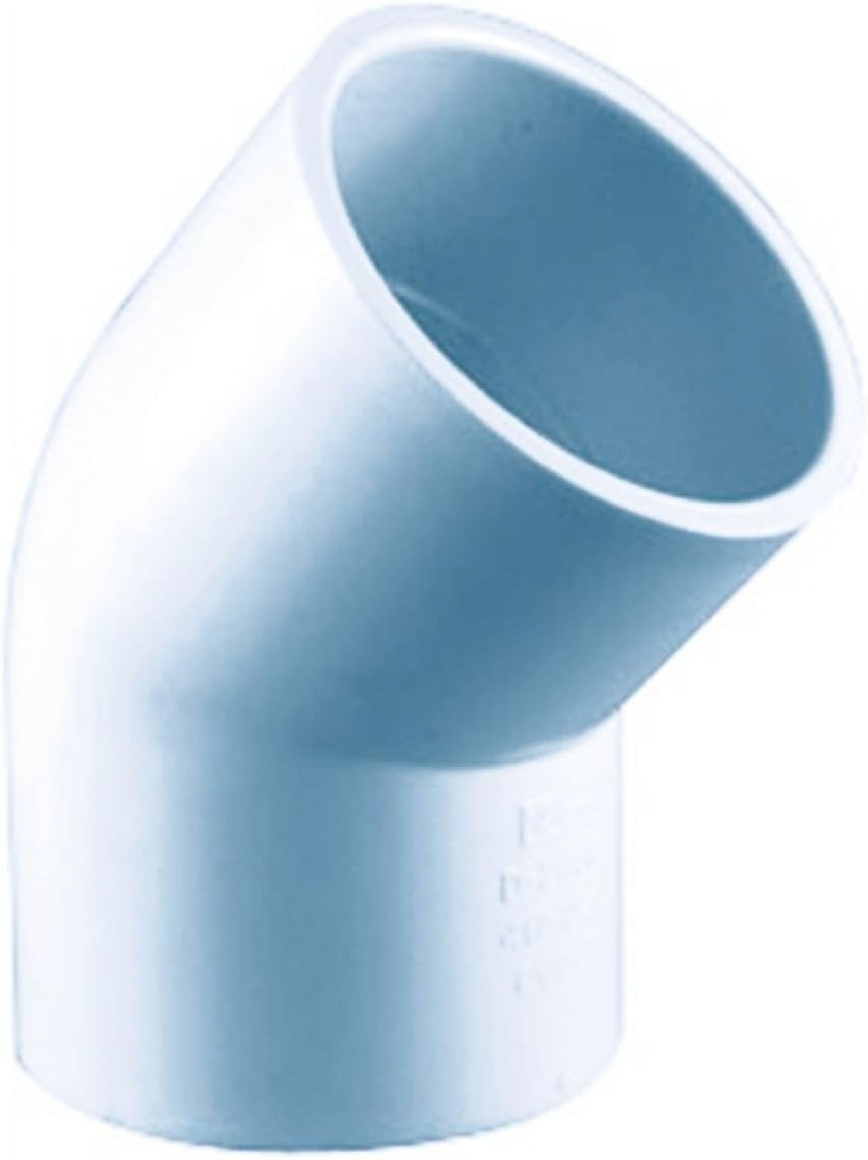 Charlotte Pipe & Found Pvc 02309 1400 45 Degree Pvc Elbow 1.5" Slip X ...