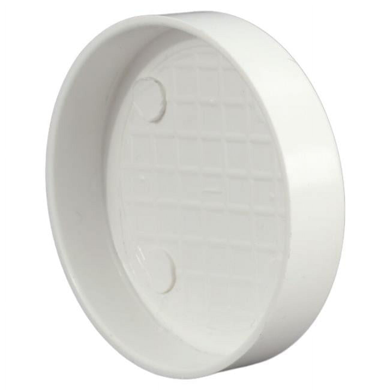 Charlotte Pipe & Foundry 1.5 in. Outside Diameter PVC Test Cap, White ...