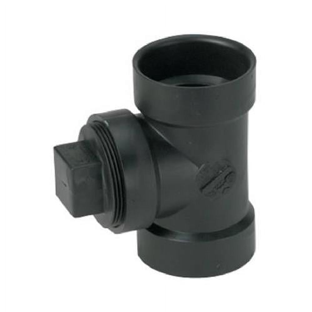 Charlotte Pipe & Foundry Co. 10 Packs 1-1/2" HxH CleanOut Tee - Walmart.com