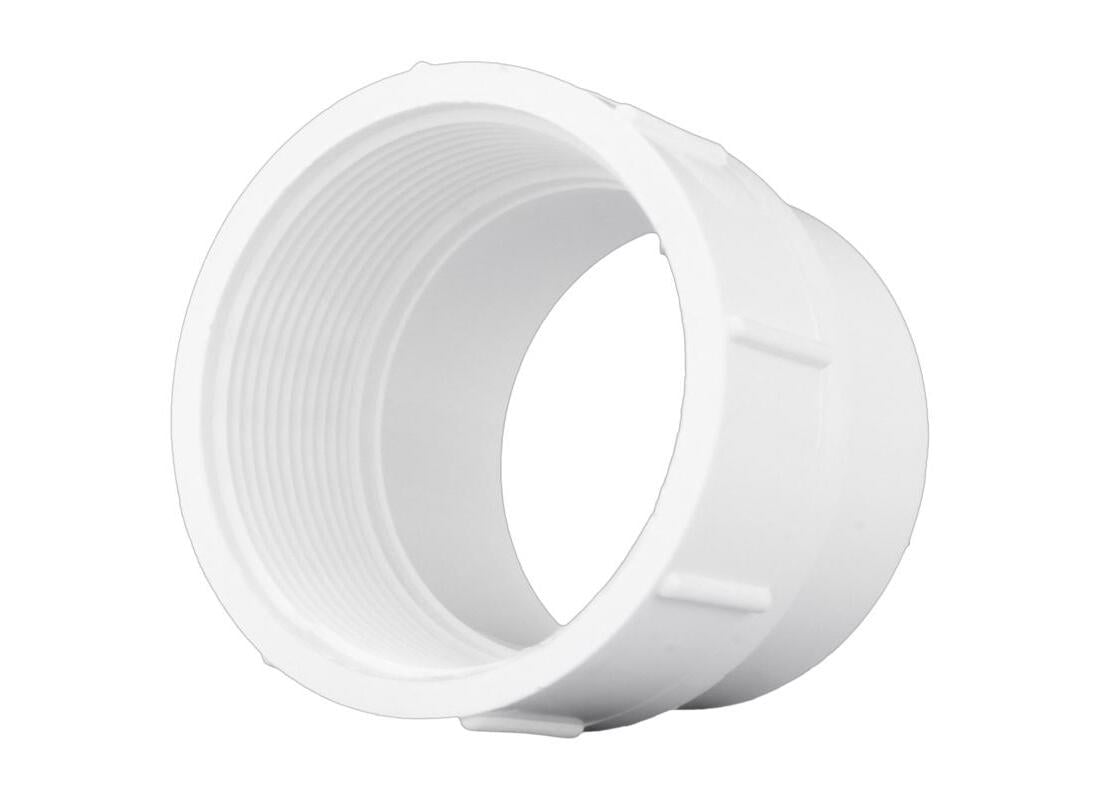 Charlotte Pipe & Foundry PVC001051000HA PVC-Dwv Cleanout Adapter 3 in ...