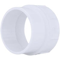 Charlotte Pipe & Foundry PVC001051200HA PVC-Dwv Cleanout Adapter 4 in ...