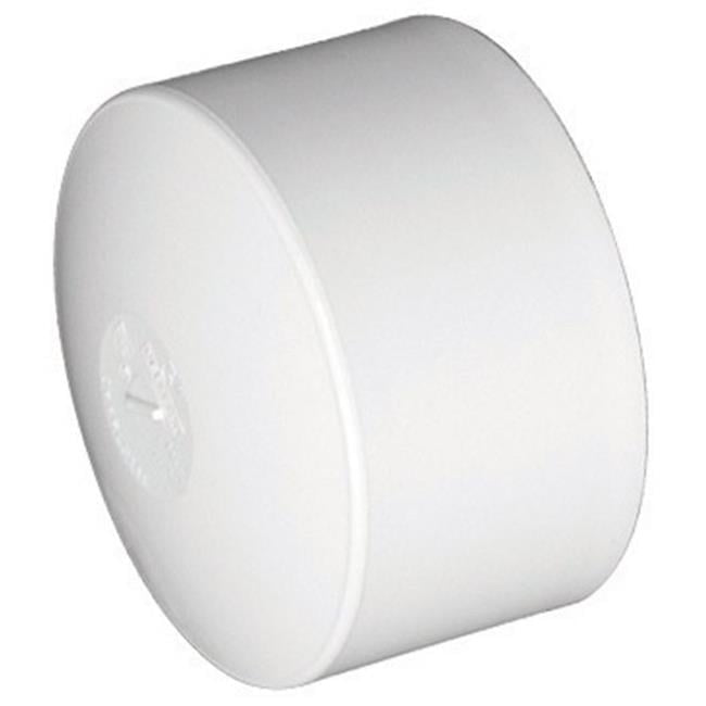 Charlotte Pipe & Foundry PVC001161400HA 6 in. PVC-Dwv Cap Hub - Walmart.com