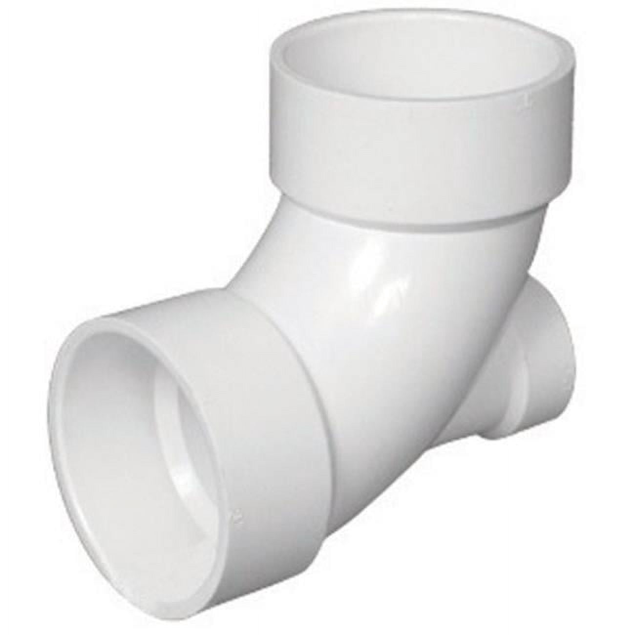 Charlotte Pipe & Foundry PVC003030800 PVC Dwv 90 deg Low Heel Inlet ...