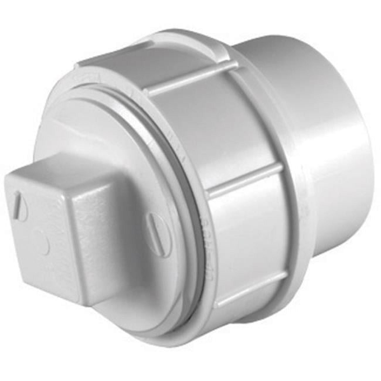 Charlotte Pipe & Foundry PVC01105X0600HA 3 in. PVC Dwv Clean-Out with ...