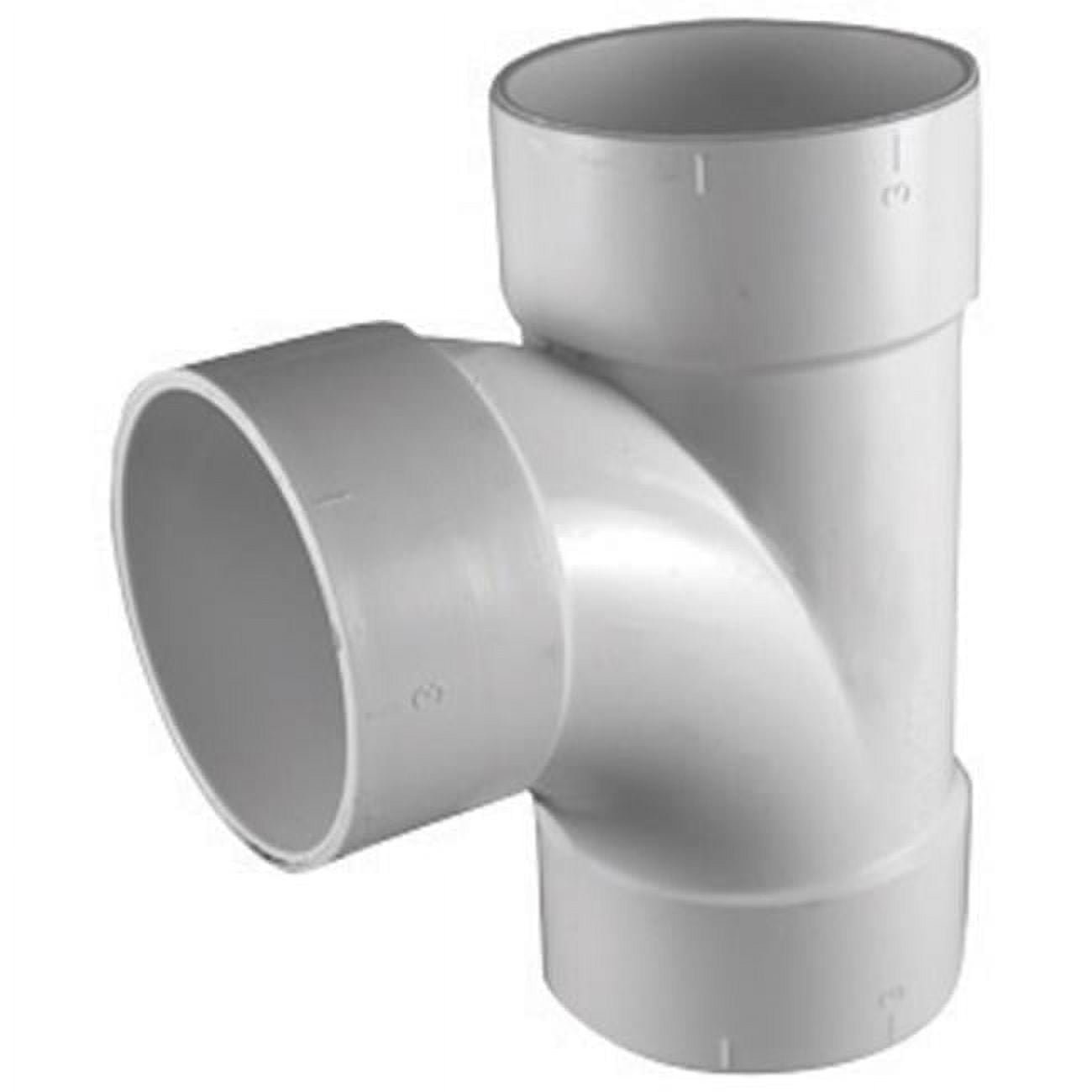 Charlotte Pipe & Foundry PVC014000600HA PVC-Dwv Sanitary Tee 3 x 3 x 3 ...