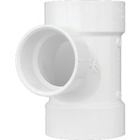Charlotte Pipe & Foundry PVC014010600HA PVC-Dwv Sanitary Tee 3 x 3 x 1. ...