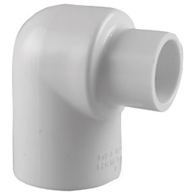 Charlotte Pipe & Foundry PVC023004000 1 x 1.5 in. S40 PVC 90 deg ...