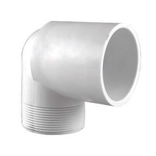 Charlotte Pipe & Foundry PVC023060600 Schedule 40 PVC 90 Deg.Street ...