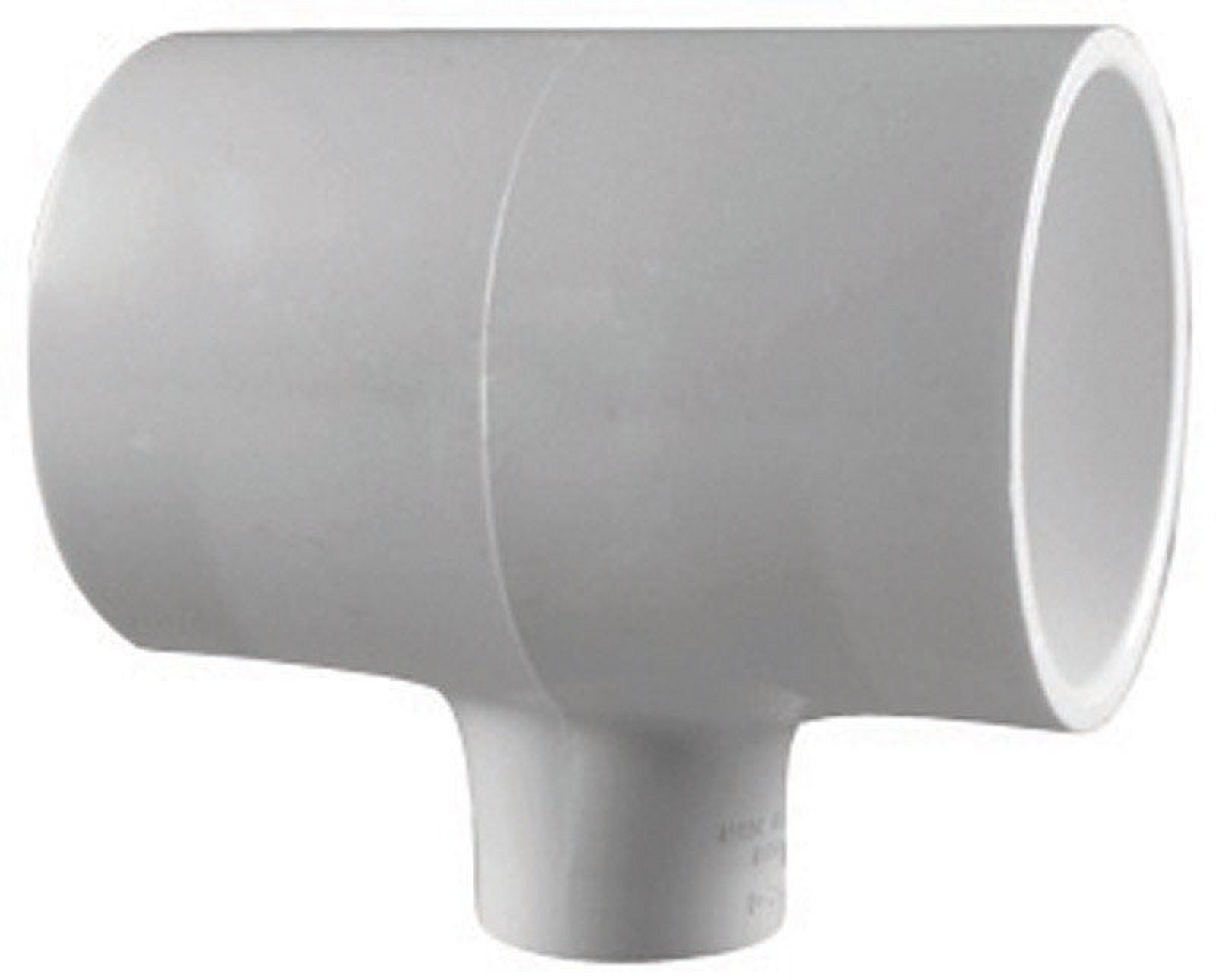Charlotte Pipe & Foundry PVC024005700 PVC Schedule 40 Reducing Tee 1.5 ...