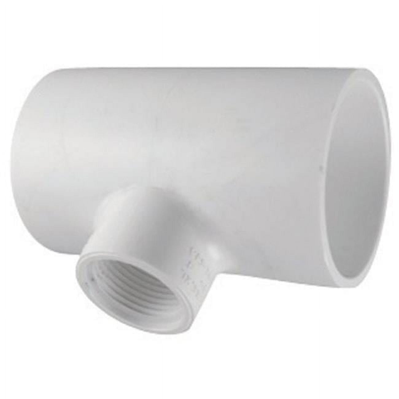 Charlotte Pipe & Foundry PVC024013700 PVC Reducing Tee 1.25 x 1.25 x 0. ...
