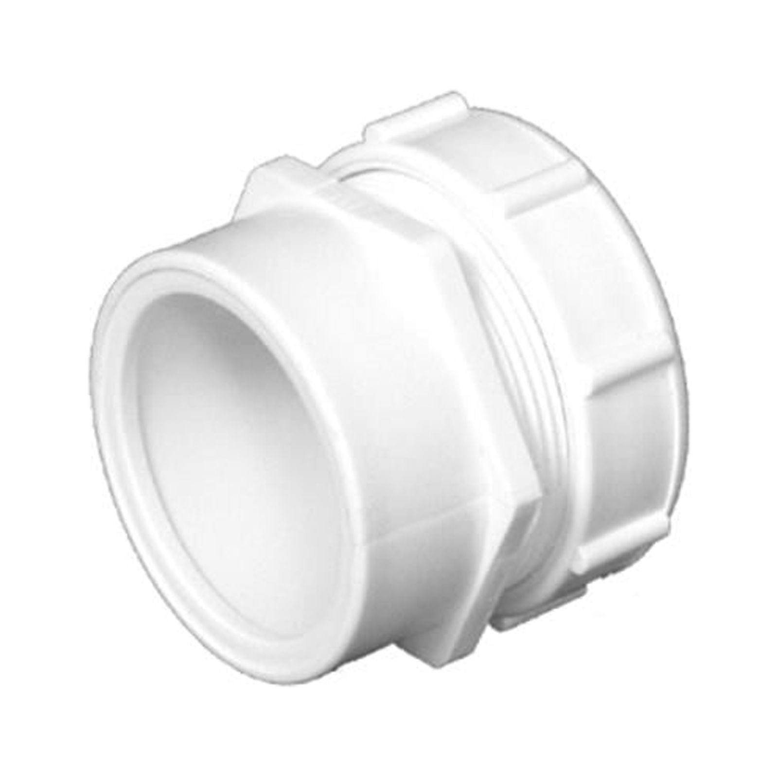 Charlotte Pipe PVC 00103P 0800HA Schedule 40 DWV PVC Male Trap Adapter ...