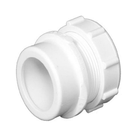 Charlotte Pipe PVC 00103R 0600HA Schedule 40 DWV Male Trap Adapter ...