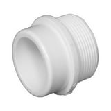 Charlotte Pipe PVC 00111 0600HA Schedule 40 DWV PVC Pipe Adapter, 1-1/2 ...
