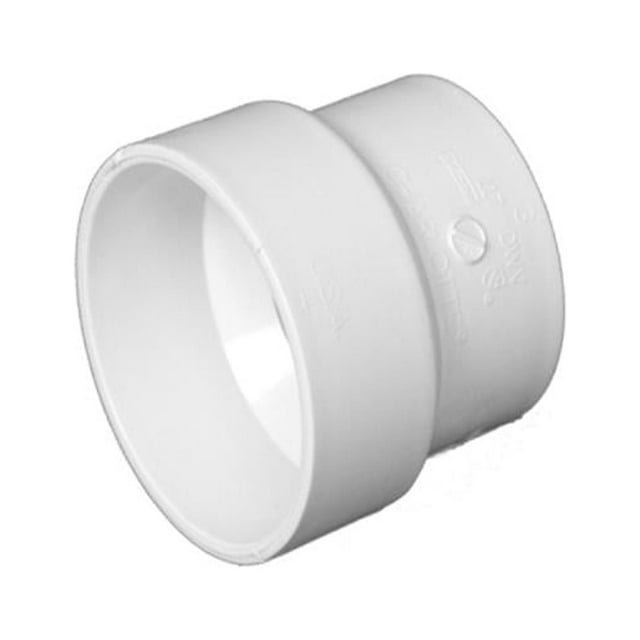 Charlotte Pipe PVC 00117 1000HA Schedule 40 DWV PVC Sewer Pipe Adapter ...