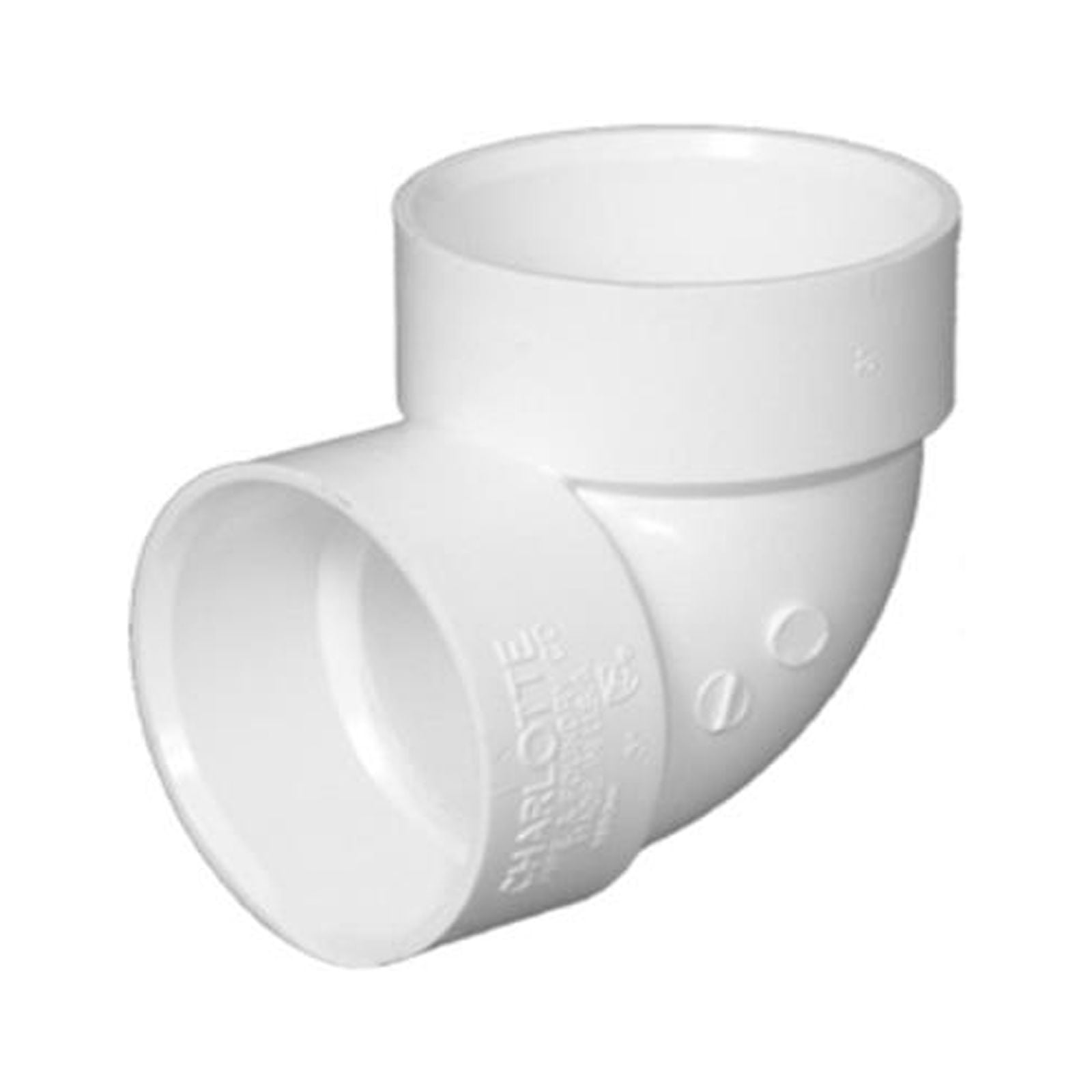 Charlotte Pipe PVC 00331 0800HA Schedule 40 DWV PVC Pipe Vent 90-Degree ...
