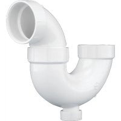 Charlotte Pipe PVC 00707X 0800HA Schedule 40 PVC P-Trap With Cleanout ...