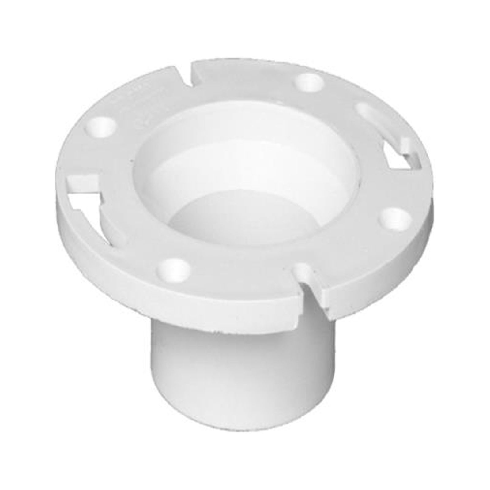 Charlotte Pipe PVC 00801 0600HA Schedule 40 DWV Street Closet Flange ...