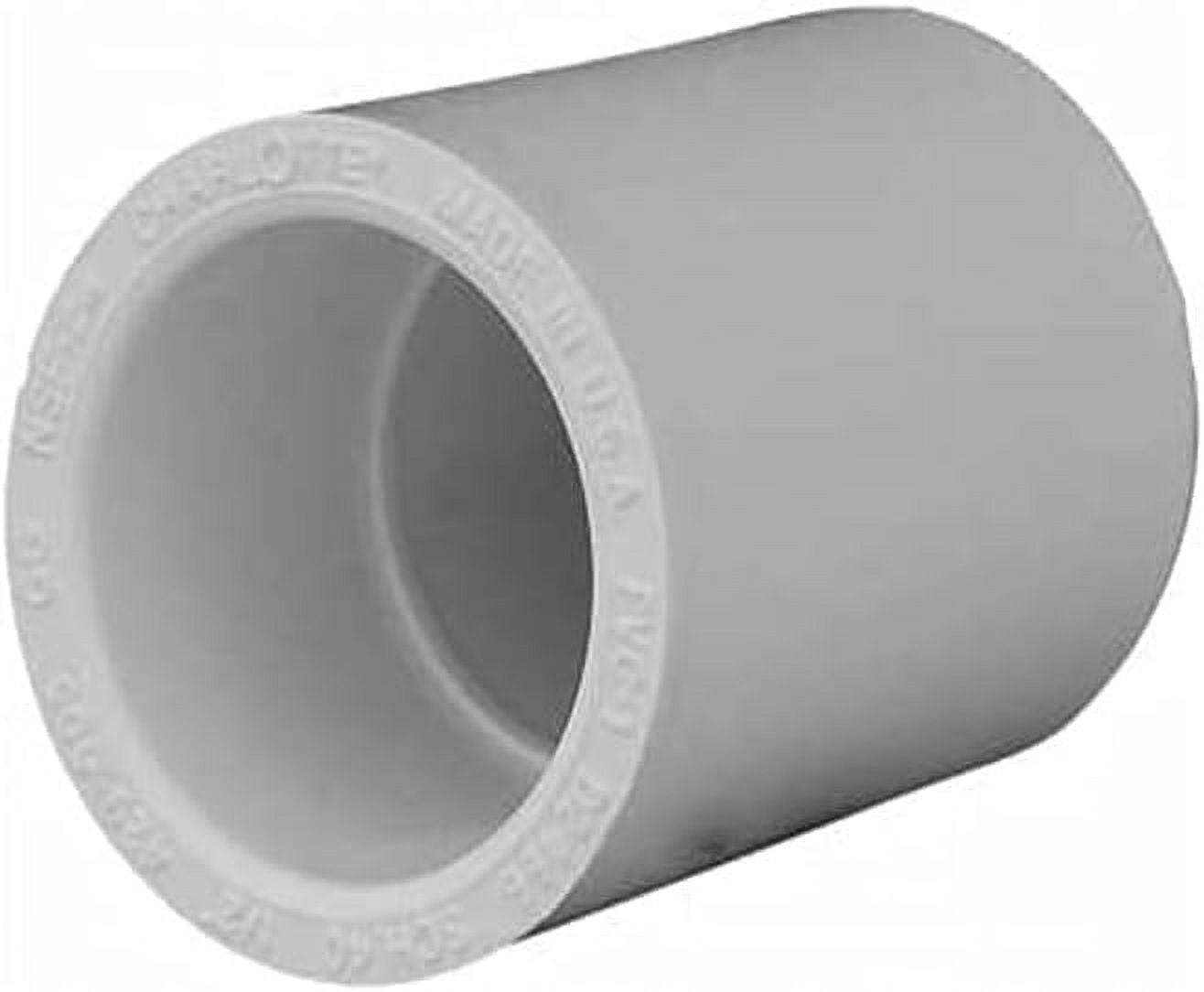 Charlotte Pipe PVC 02100 1000HA Schedule 40 PVC Pressure Pipe Fitting ...