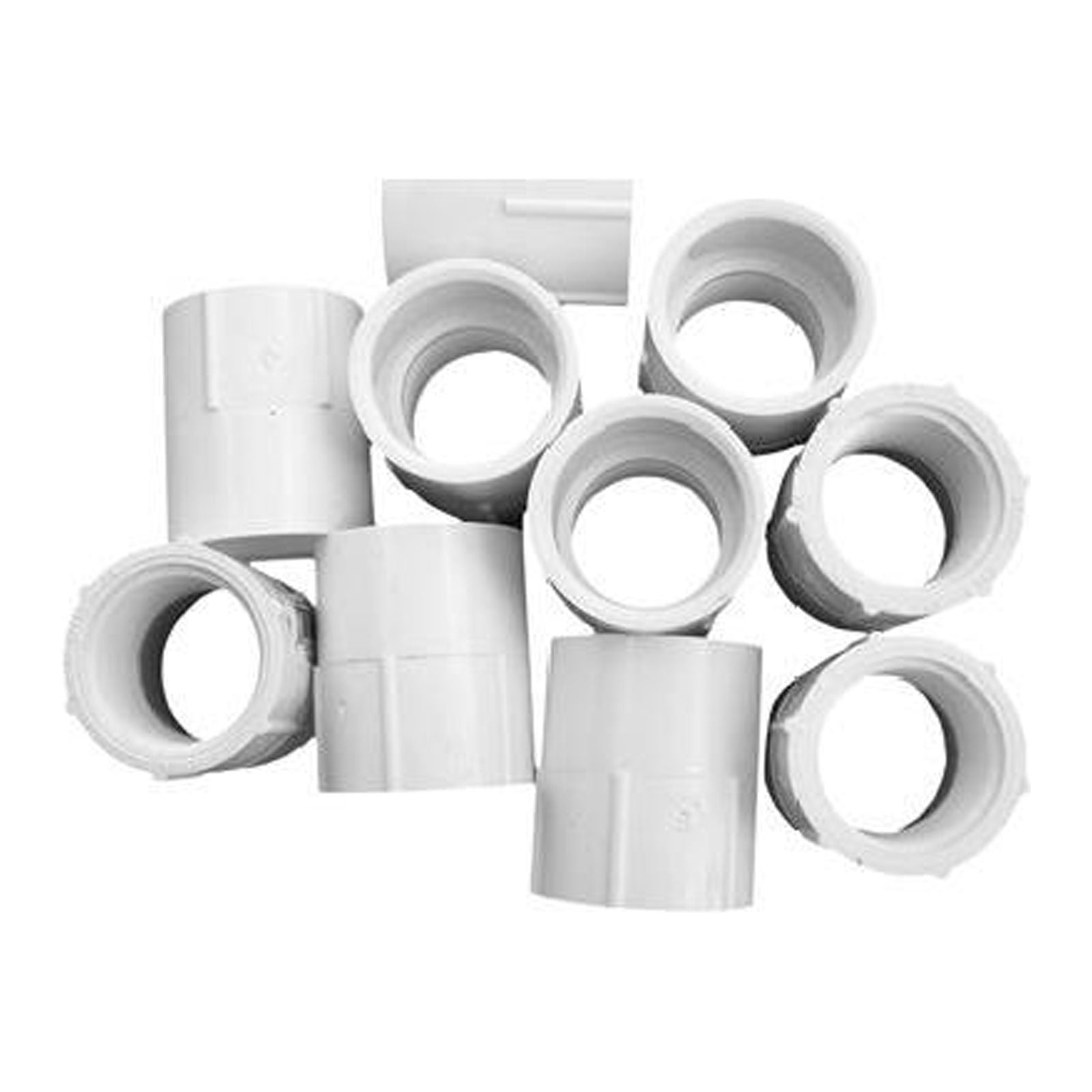 Charlotte Pipe PVC 02101C 1000HA Schedule 40 PVC Pressure Pipe Adapter ...