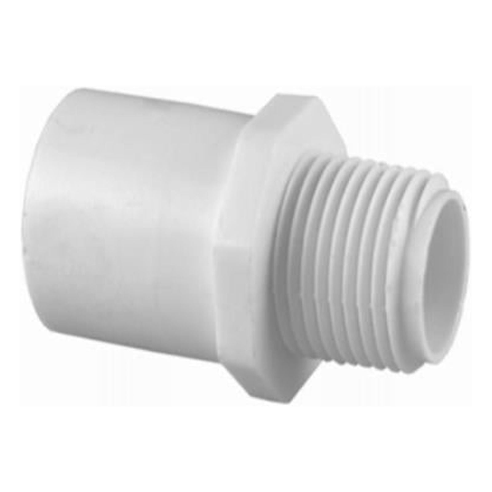 Charlotte Pipe PVC 02103 0600HA Riser Extender, Male x Female Thread, 1 ...