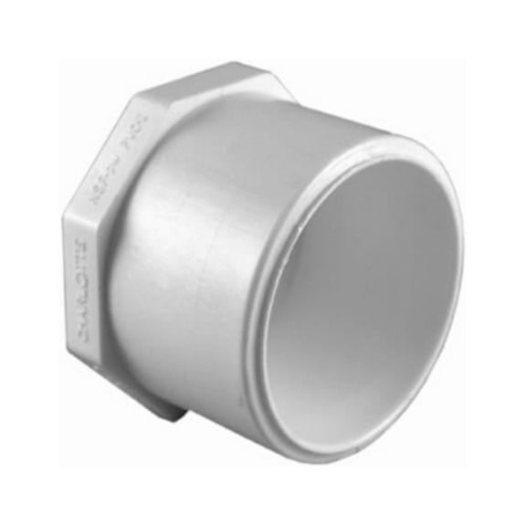 Charlotte Pipe PVC 02301 1200HA Schedule 40 PVC Ell, 90-Degree, White ...