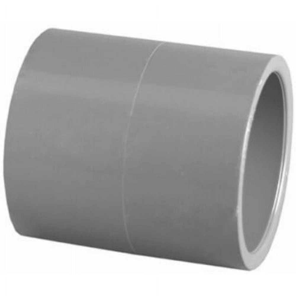 Charlotte Pipe PVC-08100-1400HA PVC Schedule 80 Coupling, Slip x Slip ...