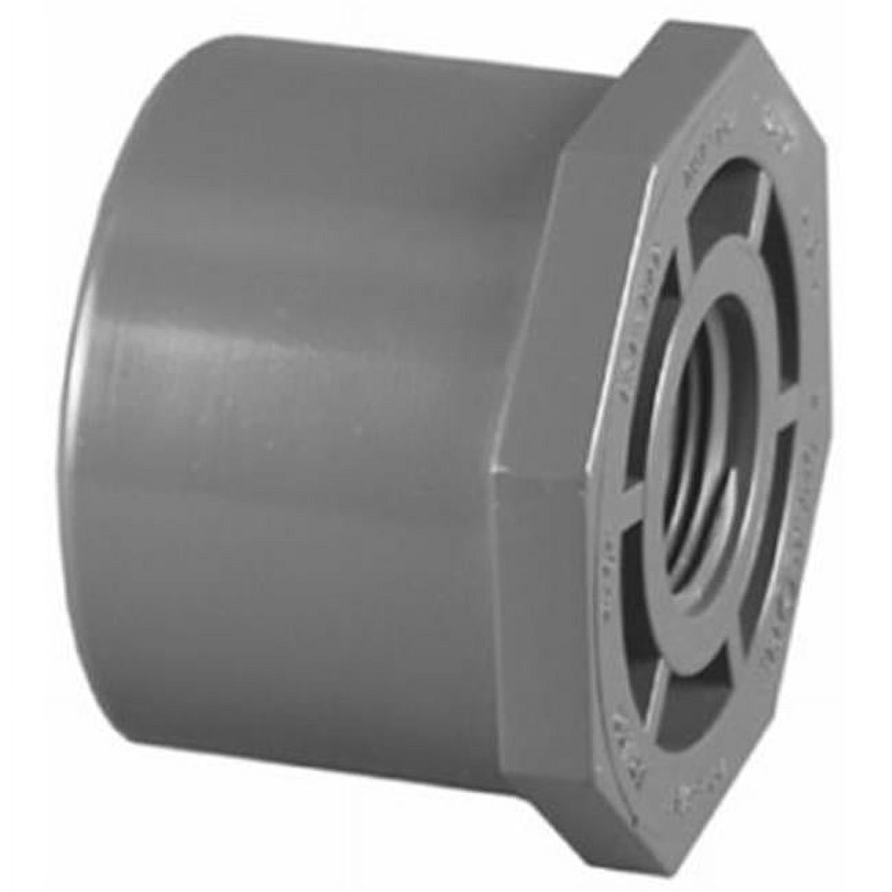 Charlotte Pipe PVC 08108 4200HA 2 x 1 in. PVC Schedule 80 Spigot x FPT ...