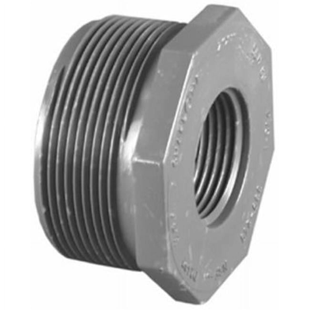 Charlotte Pipe PVC 08200 2200HA 1 x .5 in. PVC Schedule 80 MPT x FPT ...