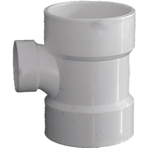 Charlotte Pipe PVC Reducing Sanitary Tee 4X1-1/2 DWV, Each - Walmart.com