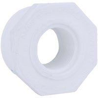 Charlotte Pipe PVC021123000 Reducing Bushing Schedule 40 1-1/2" MPT X 3/4" D FPT PVC - Walmart.com