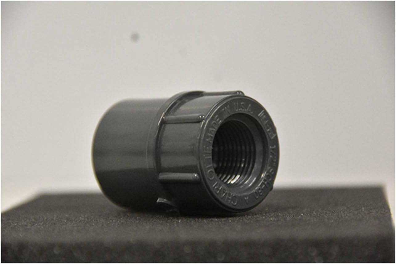 Charlotte Pipe Pvc-08101-1000ha Schedule 80 Female Pipe Thread Adapter ...
