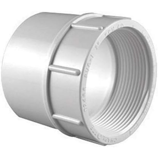 Charlotte Pipe Reducing Adapter Sch 40 Pvc 3/4 " X 1/2 " - Walmart ...