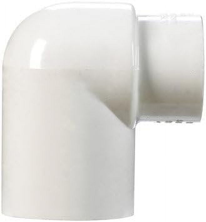 Charlotte Pipe Reducing Elbow 1 " X 3/4 " 90 Deg. White Pvc Schedule 40 ...