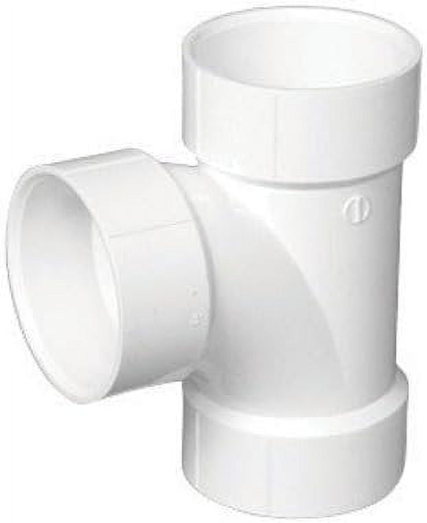 Charlotte Pipe Sanitary Tee Pvc Dwv 1-1/2 " Sch 40 - Walmart.com