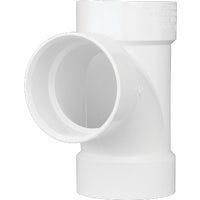 Charlotte Pipe Sanitary Tee Pvc Dwv 3 " X 3 " X 3 " Schedule 30 ...