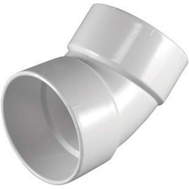 Charlotte Pipe Schedule 30 3 in. Hub x 3 in. Dia. Hub PVC Elbow ...