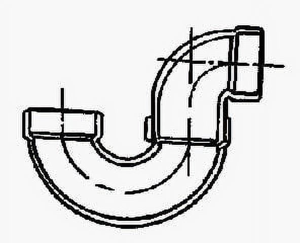 Charlotte Pipe Schedule 40 1-1/2 in. Hub x 1-1/2 in. Dia. Hub PVC P ...