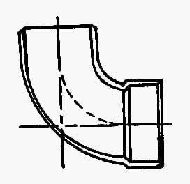 Charlotte Pipe Schedule 40 1-1/2 in. Hub x 1-1/2 in. Dia. Spigot PVC Elbow - Walmart.com