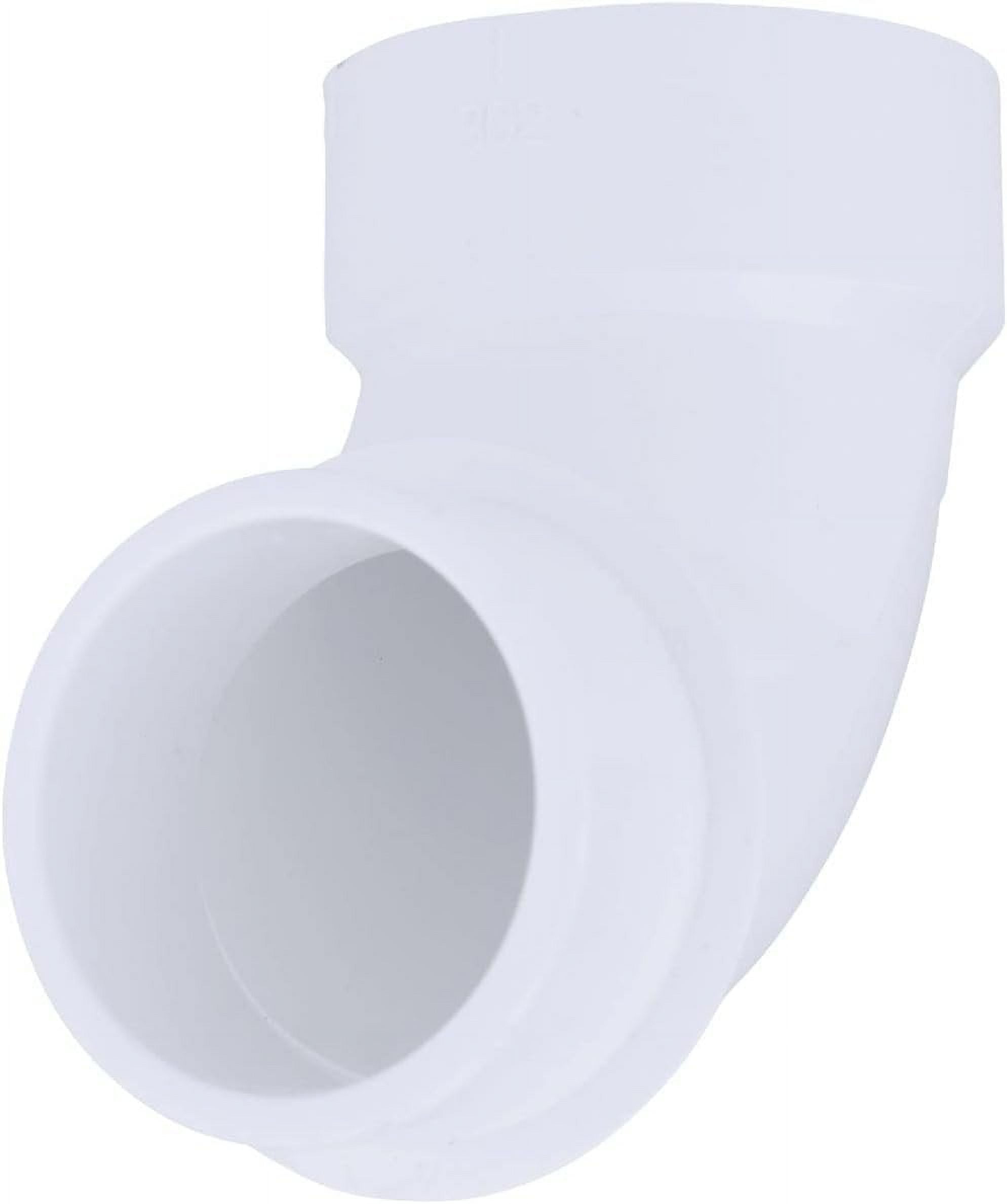 Charlotte Pipe Schedule 40 1-1/2 in. Hub x 1-1/2 in. Dia. Spigot PVC Street Elbow - Walmart.com
