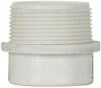 Charlotte Pipe Schedule 40 1-1/2 in. Spigot x 1-1/2 in. Dia. Slip PVC ...