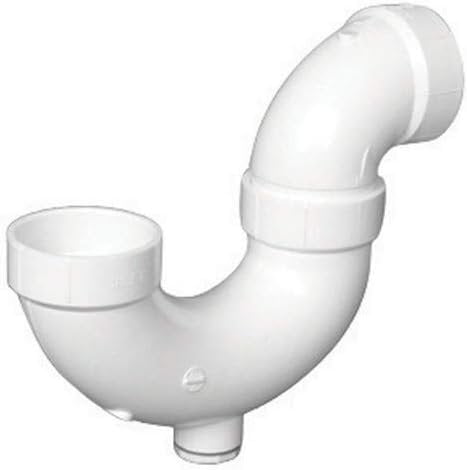 Charlotte+Pipe++Schedule+40++1-1%2f2+in.+Hub+++x+1-1%2f2+in.+Dia.+Hub++PVC++P-Trap+with+Clean ...