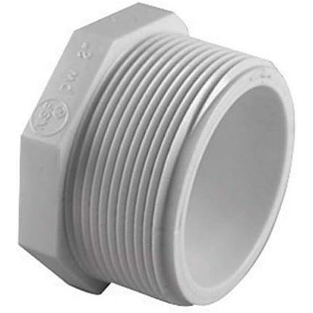 Charlotte Pipe Schedule 40 1/2 in. MPT x 1/2 in. Dia. FPT PVC Plug - Walmart.com