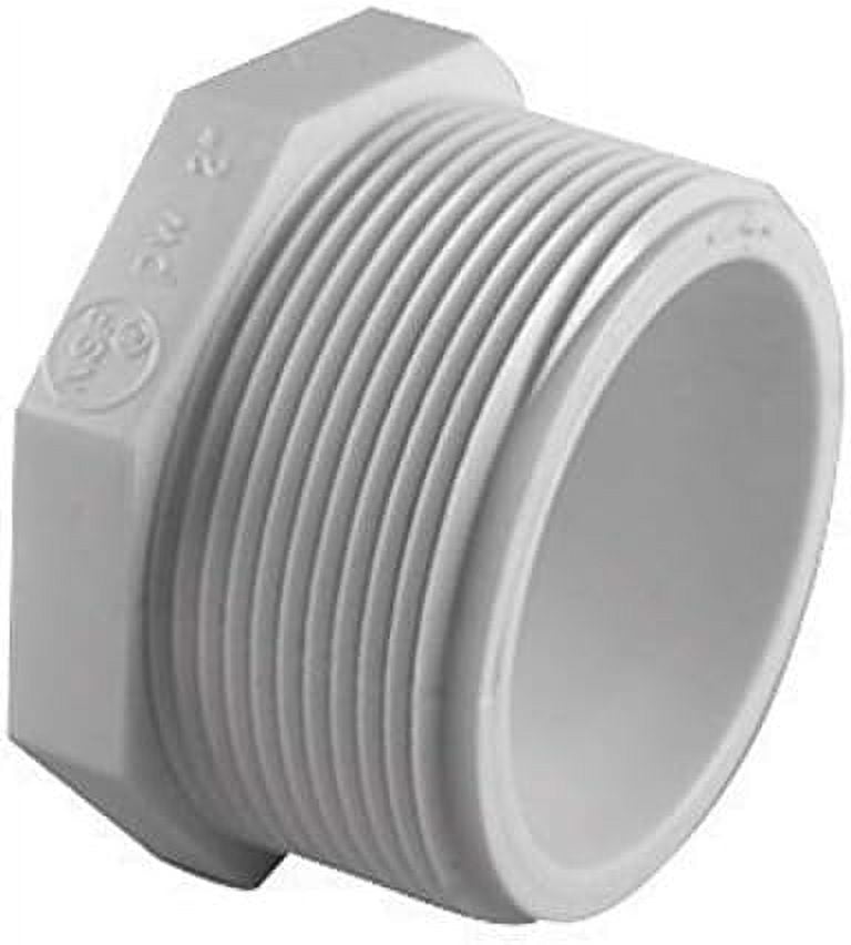 Charlotte Pipe Schedule 40 1/2 in. MPT x 1/2 in. Dia. FPT PVC Plug - Walmart.com