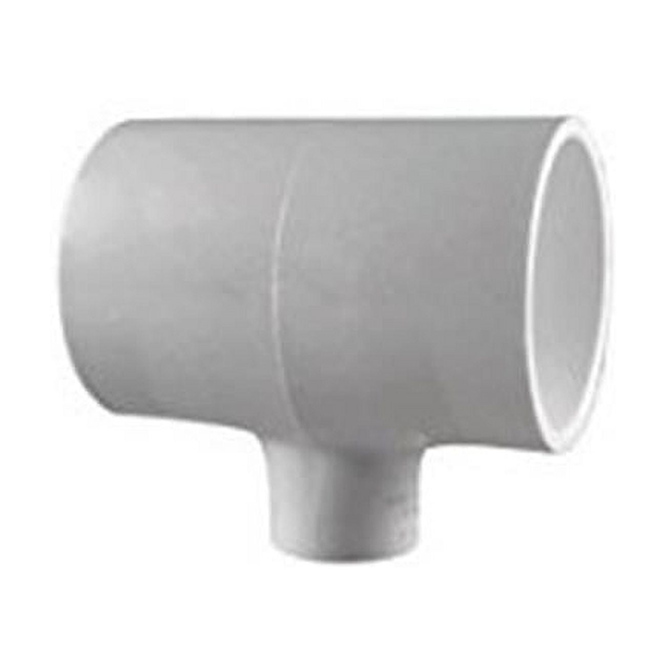 Charlotte Pipe Schedule 40 1/2 in. Slip X 1/2 in. D Slip PVC Reducing Tee 1 pk - Walmart.com