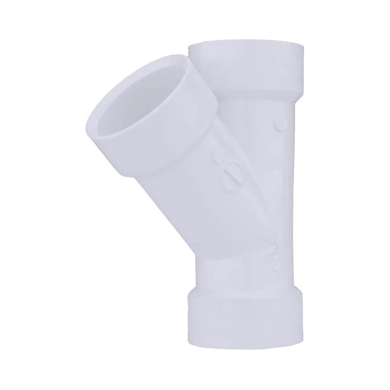 Y 45 Pvc Dwv 1.25" By Charlotte Mfrpartno Pvc006000600Ha - Walmart.com